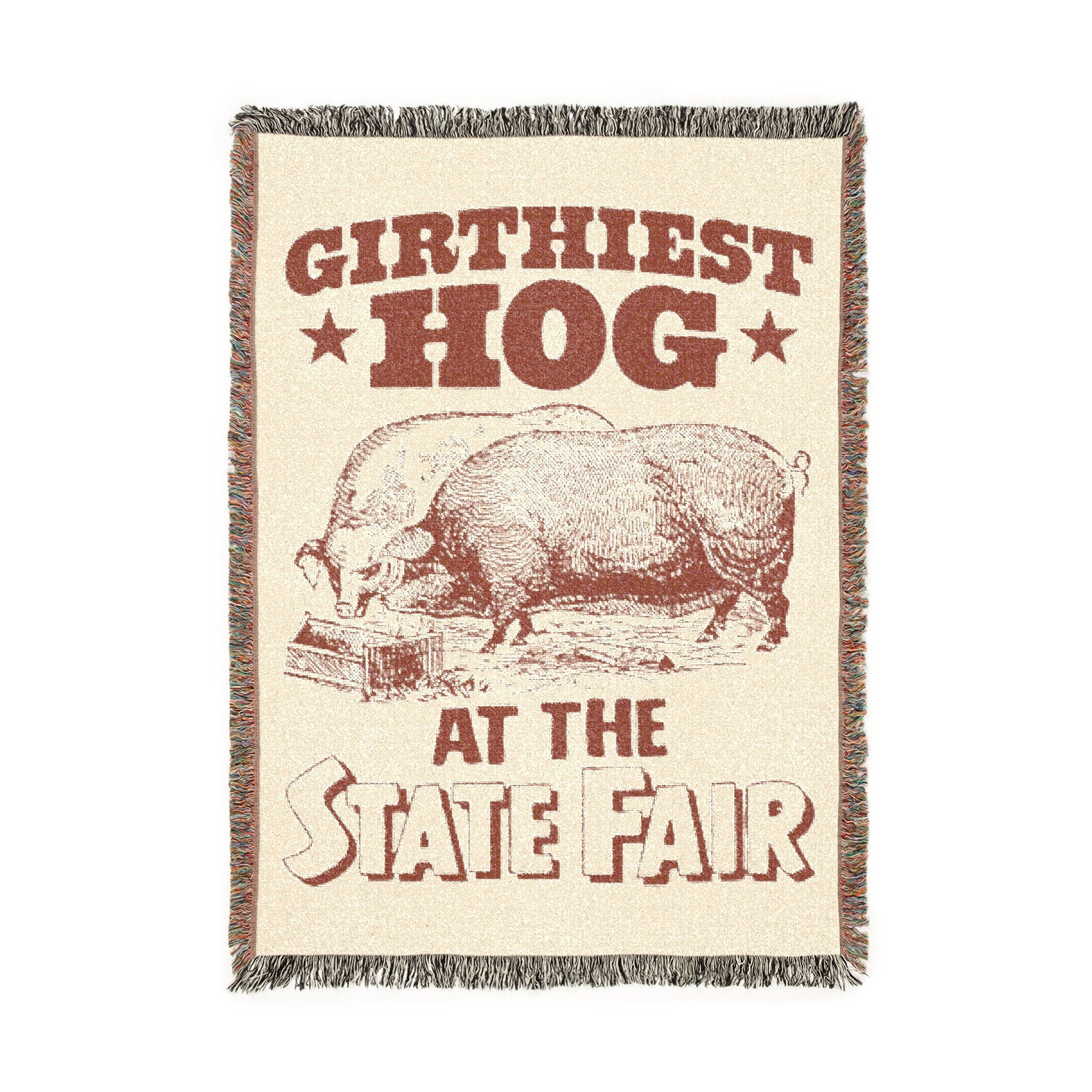 Girthiest Hog At The State Fair Blanket. – Good Shirts