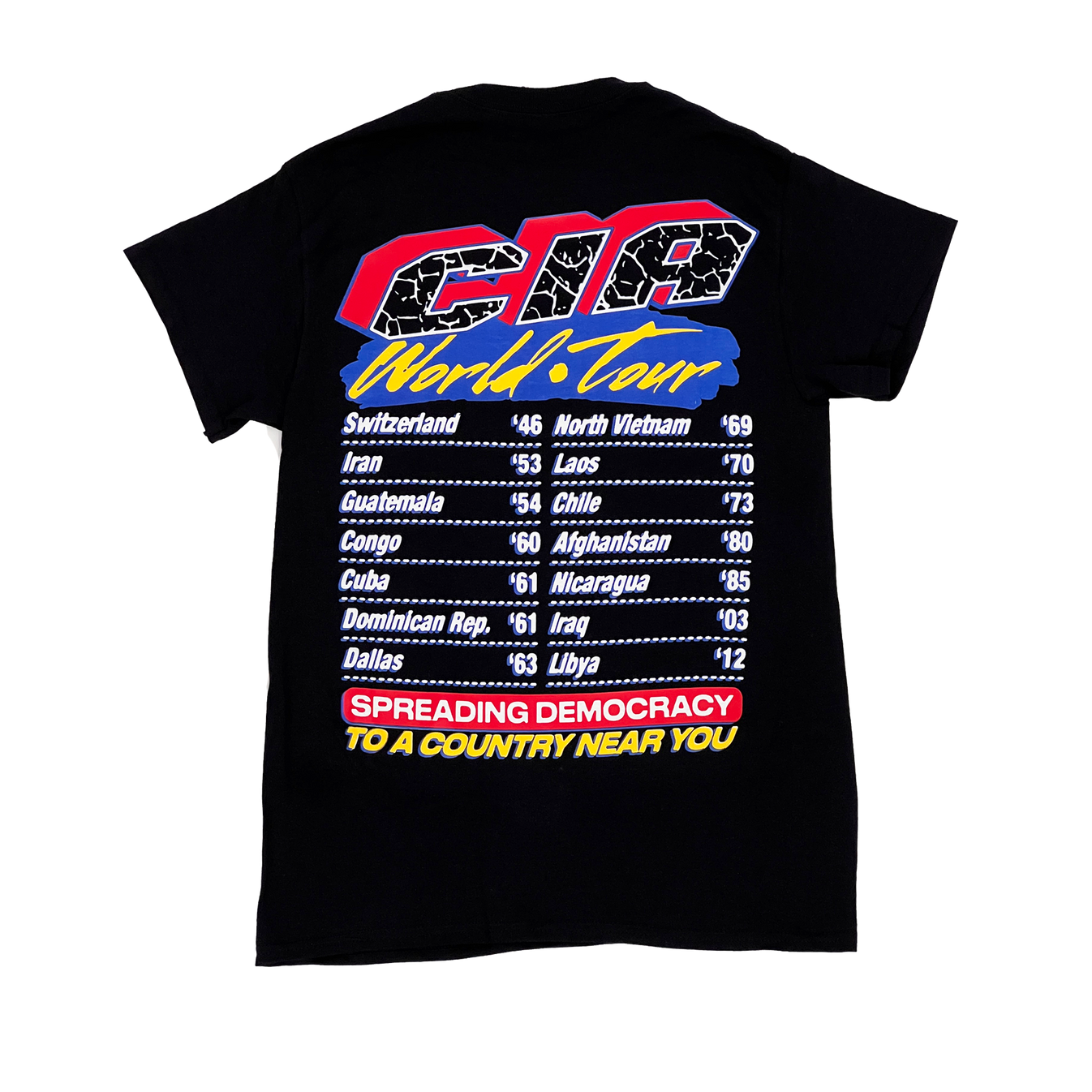 CIA World Tour. – Good Shirts