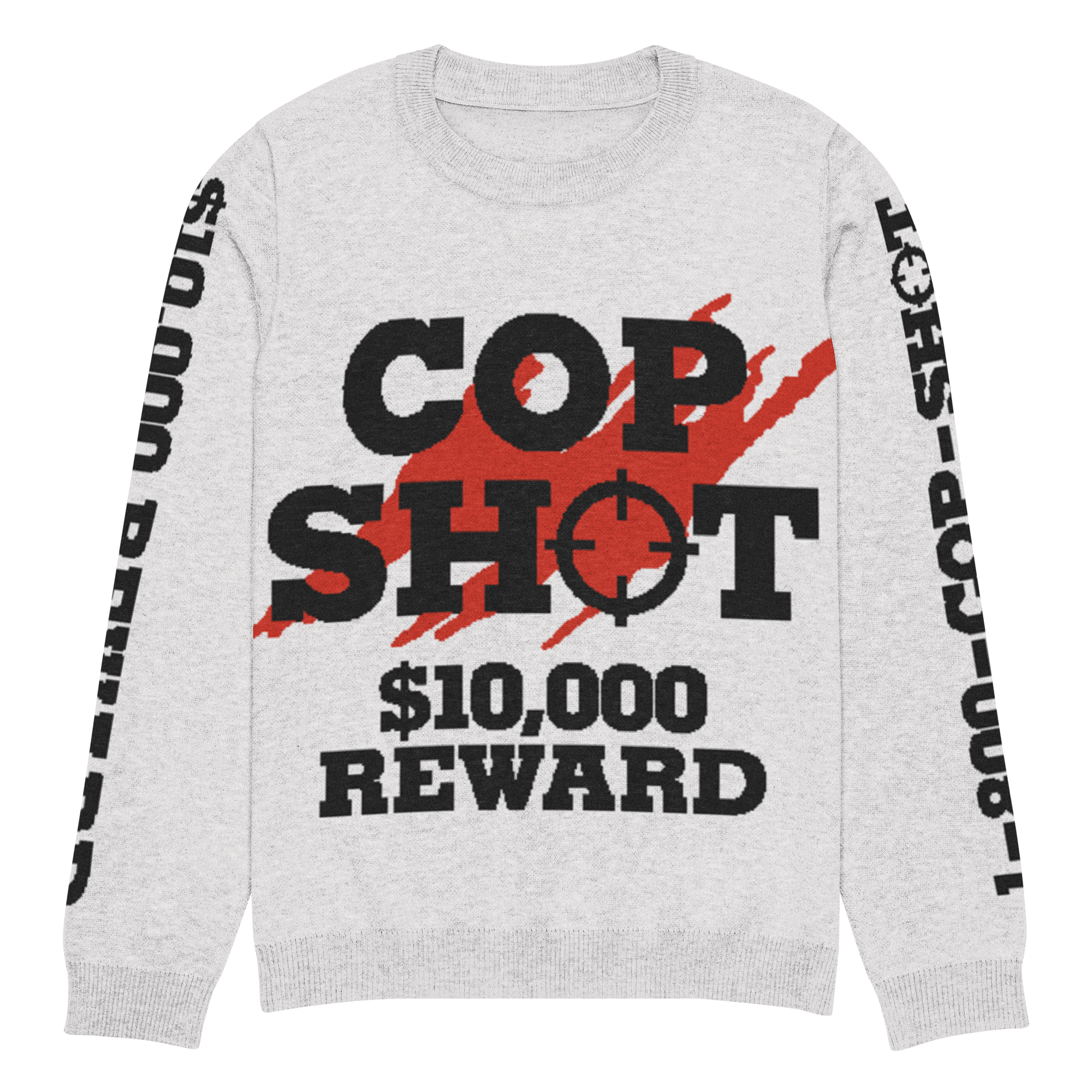 Cop Shot Knit Sweater. – Good Shirts