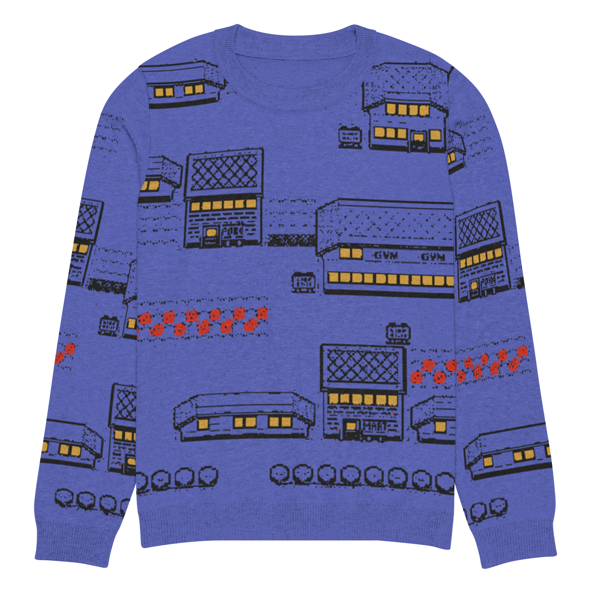 Cerulean City At Night Knit Sweater. – Good Shirts