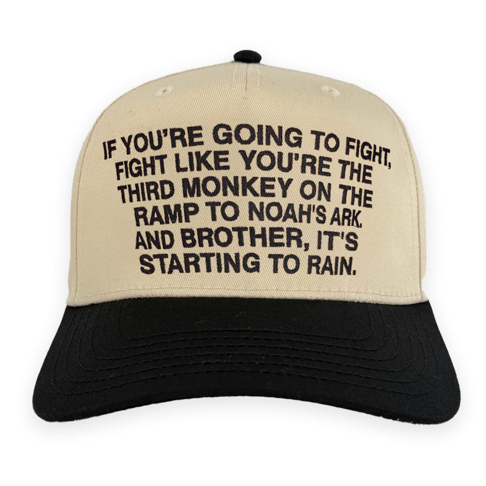 If You're Going To Fight, Fight Like You're The Third Monkey Hat ...