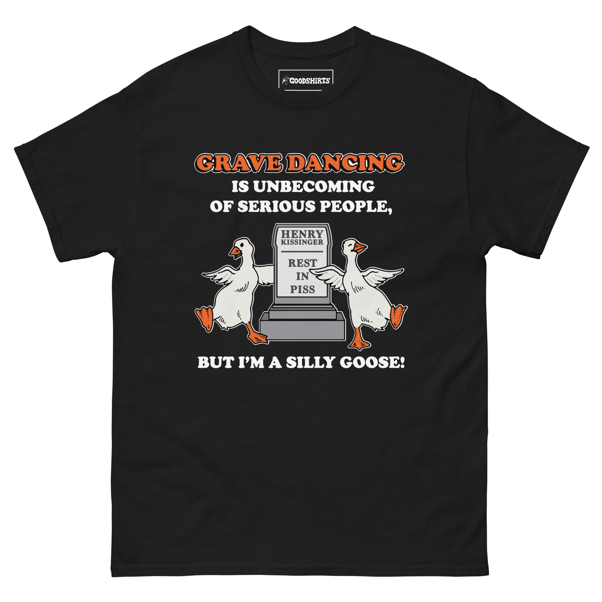 Grave Dancing Is Unbecoming Of Serious People, But I'm A Silly Goose ...