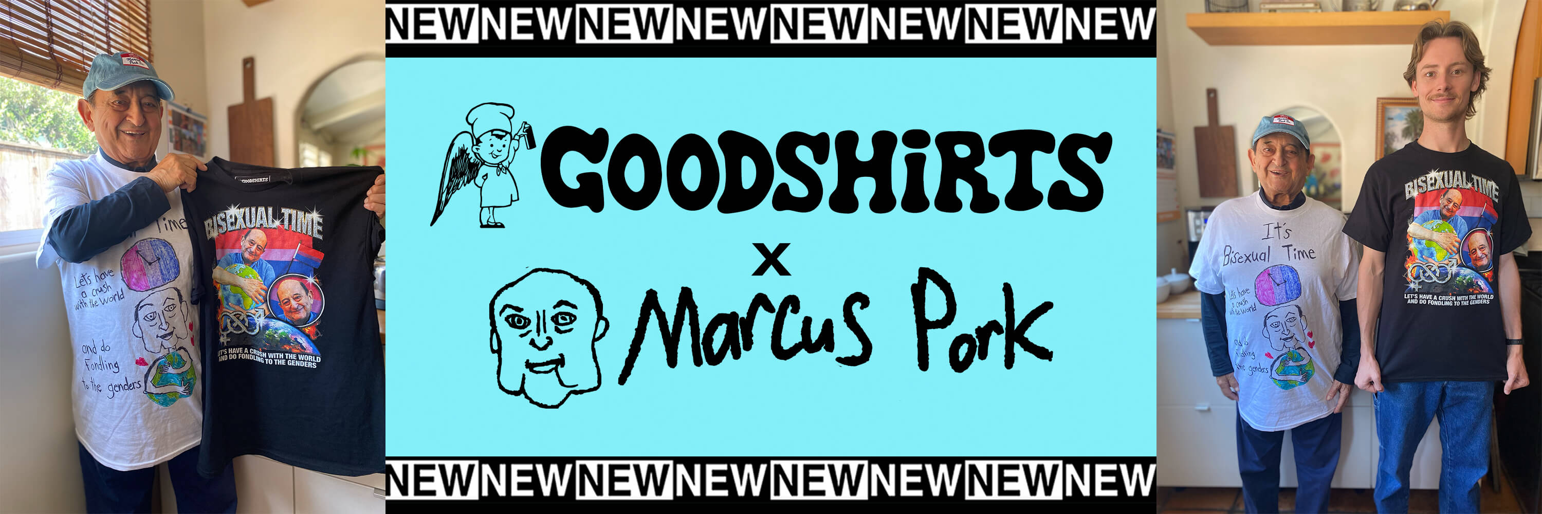 Marcus Pork x Good Shirts